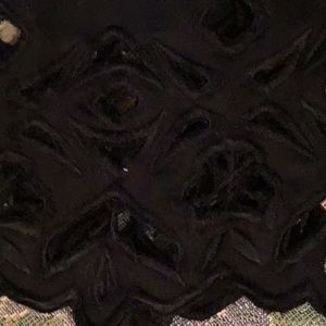 Cache | Pants & Jumpsuits | Cache Black Embroidered Capris | Poshmark